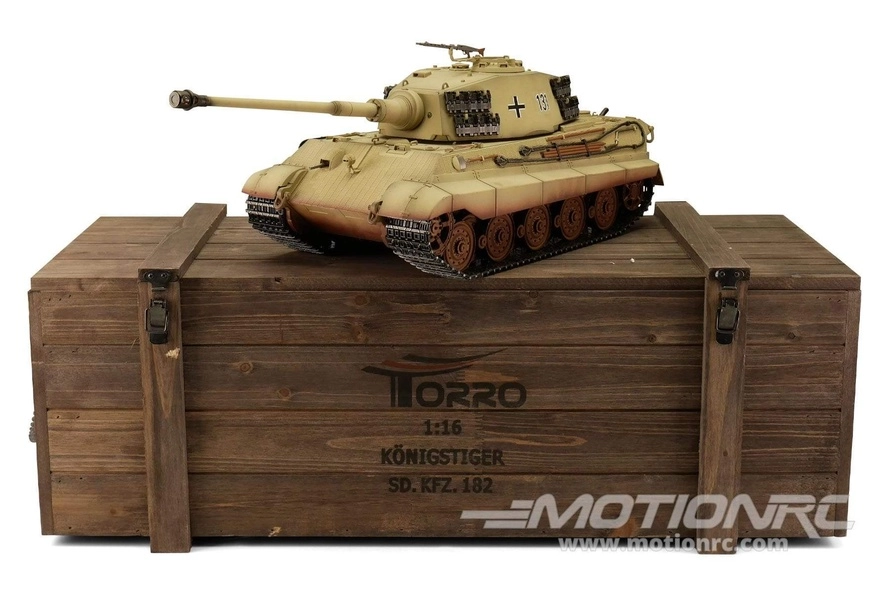 Torro German King Tiger 1/16 Scale Heavy Tank - RTR [TOR1112200701 ...