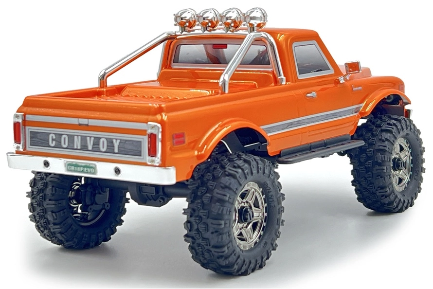 Hobby Plus CR18P EVO 2 Orange Convoy 1/18 Scale 4WD Mini Crawler - RTR ...