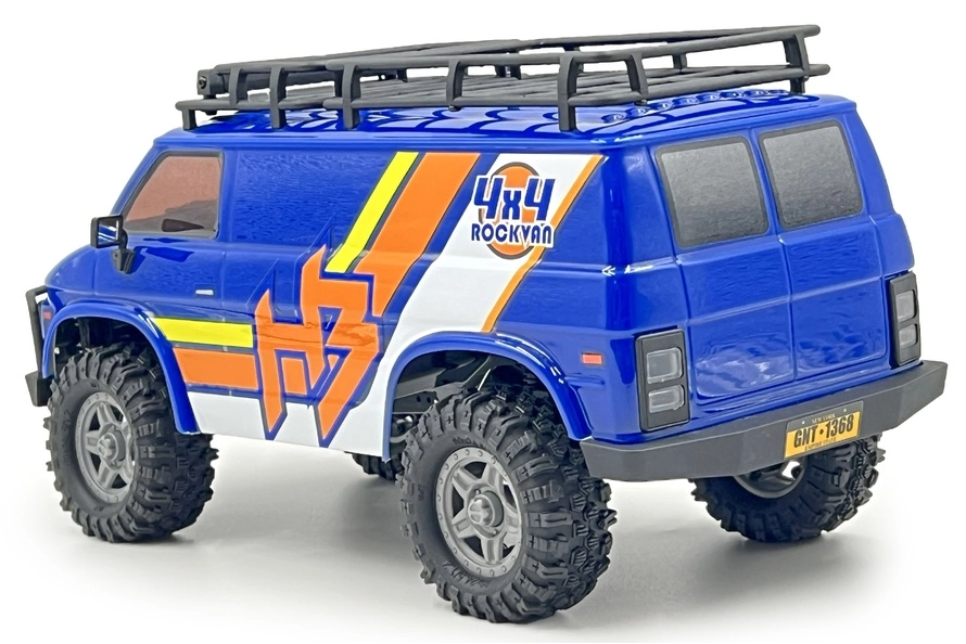 Hobby Plus CR18P EVO 2 Blue Rock Van 1/18 Scale 4WD Mini Crawler - RTR ...