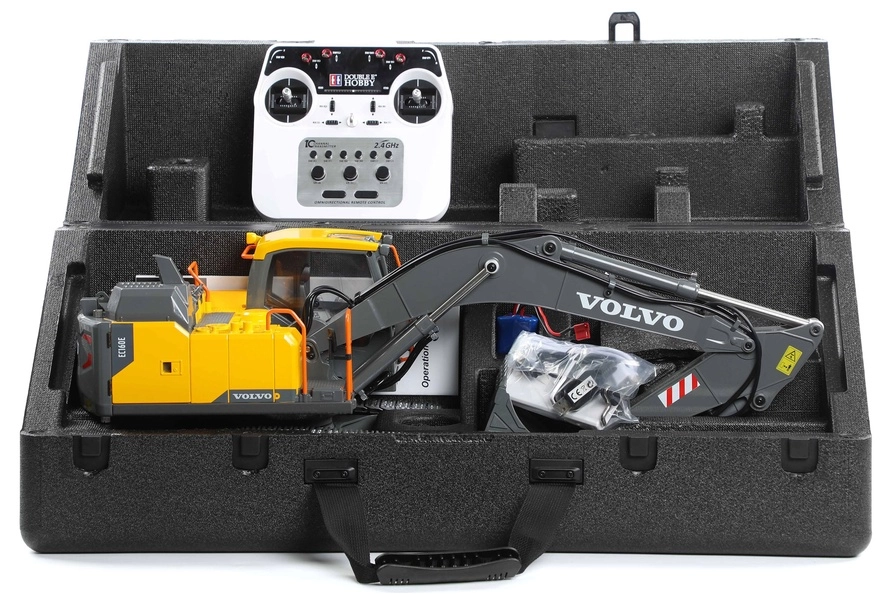 Double Eagle Volvo EC160E Metal 1/14 Scale Excavator - RTR [EE010-003 ...