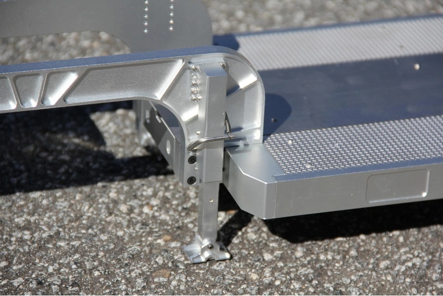 Huina 1/14 Scale Metal Double-Axle Flatbed Lowboy Trailer - KIT [EE012 ...