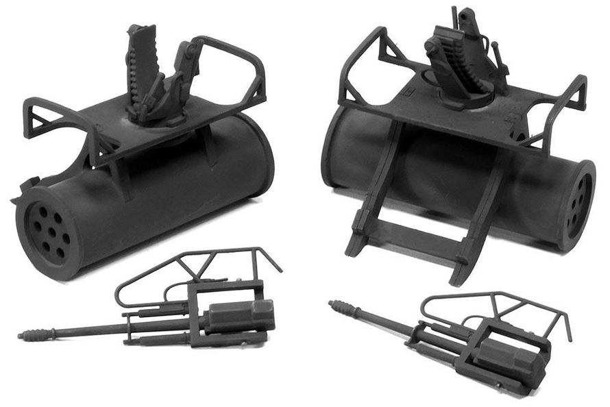 Roban 600 Size UH-1N Iroquois Weapons Set [RBN-SP-UHN600GR-5] Motion RC