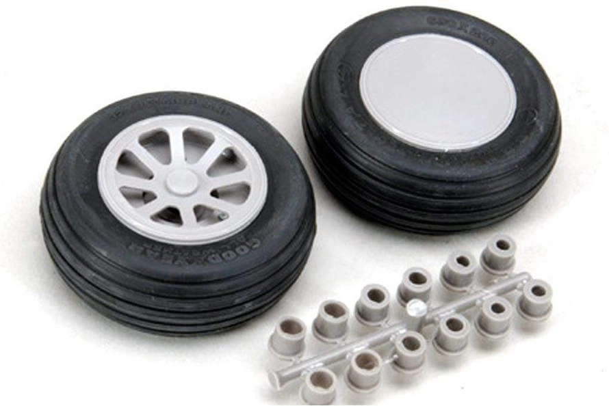 Robart 63.5mm (2.5") x 22.2mm Treaded Polyurethane Wheels for Multiple ...