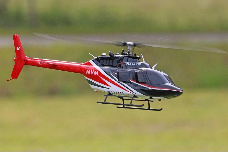 RotorScale Bell 206 200 Size Gyro Stabilized Helicopter - RTF [RSH1021 ...