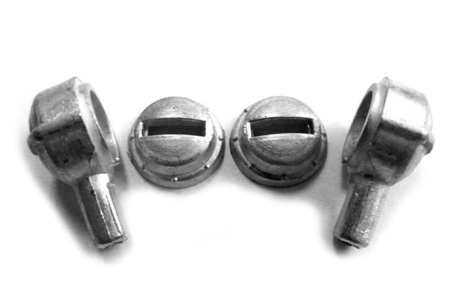 Mato 1/16 Scale Tiger I Metal Headlights with LED (2) [MATMT131] Motion RC