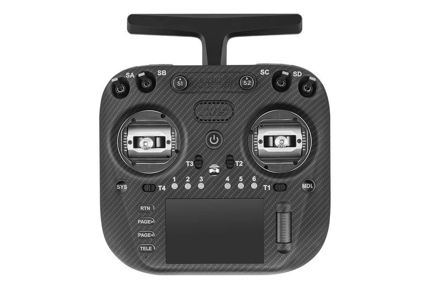 RadioMaster TX15 MAX AG02 16-Channel ELRS (LBT) Transmitter - Black ...