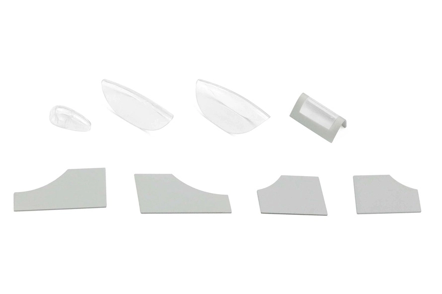 Freewing 80mm EDF Avanti S V2 Plastic Parts Set C [FJ21235096] Motion RC