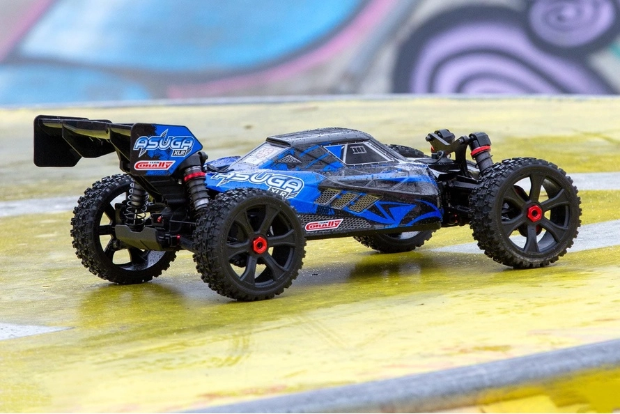 Team Corally Asuga XLR Blue Large Scale 4WD Monster Buggy - RTR ...