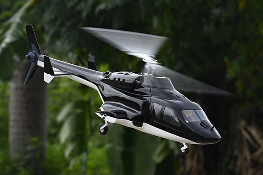 Fly Wing 450AF Airwolf 450 Size GPS Stabilized Helicopter - RTF ...